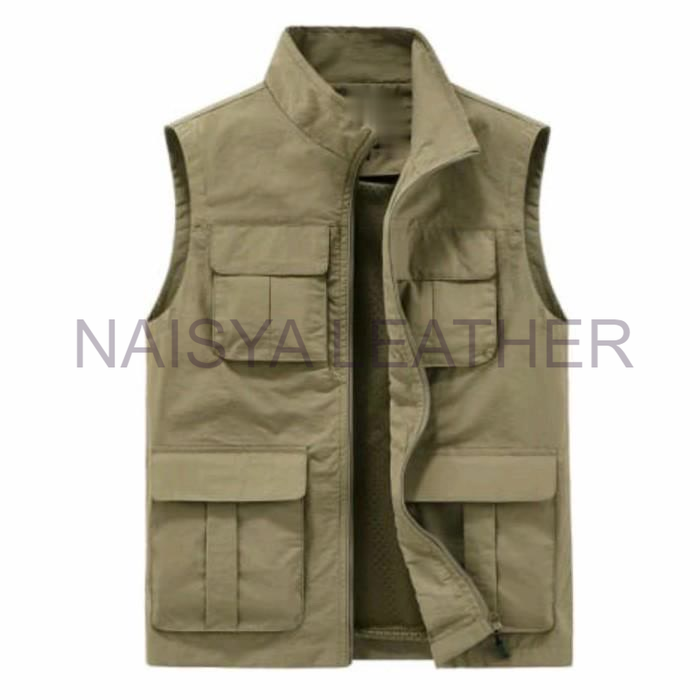 jaket rompi pria keren/rompi pelindung dada/rompi casual | Lazada Indonesia