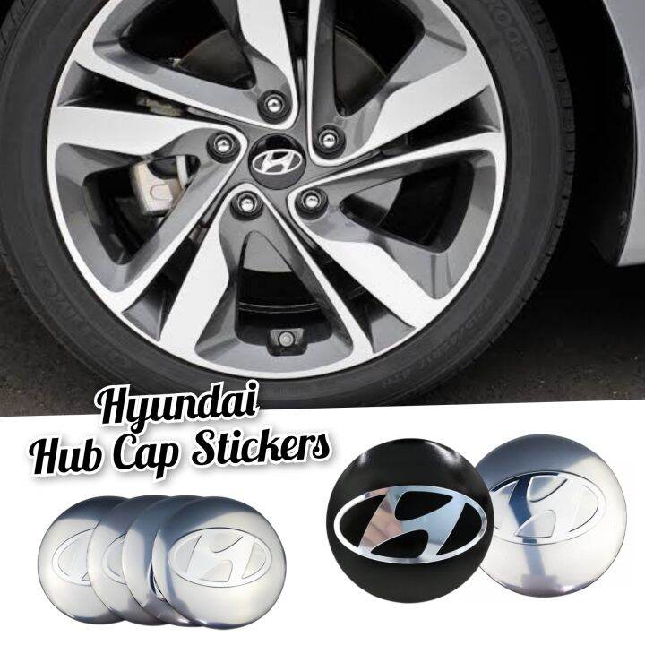 CPA 2 2.5HYUNDAI Logo Car Wheel Center Hub Cap Sticker Emblem | Lazada PH