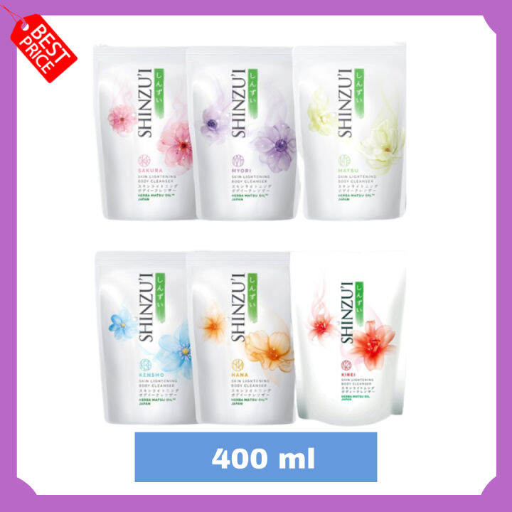 Shinzui sabun mandi cair / body wash refill shinzui 400 ml - all ...