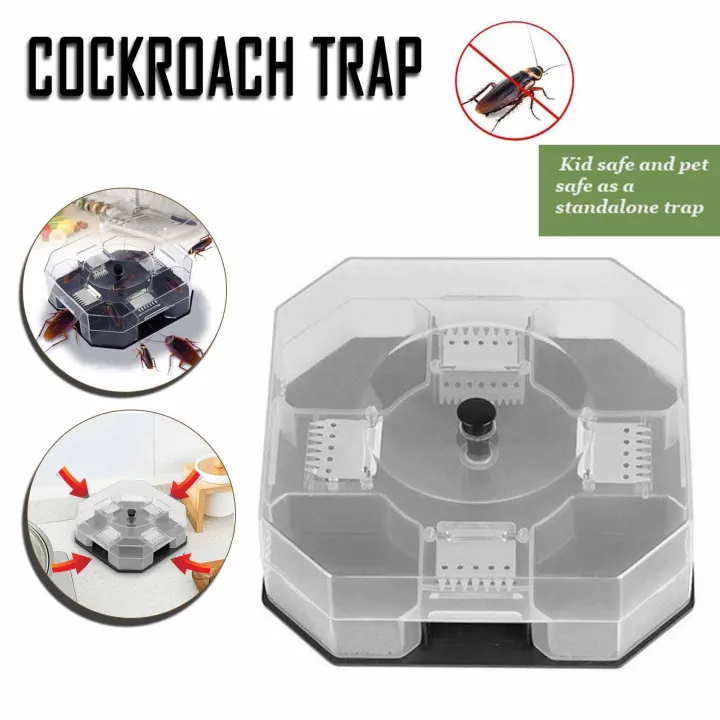 Reusable Cockroach Killer Bait Trap (Black) | Lazada PH