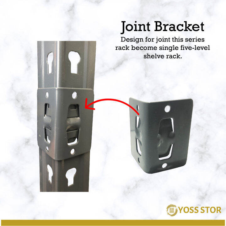 YOSS MYSTAR Steel Joint Bracket for Boltless Rack Angle Post | Lazada