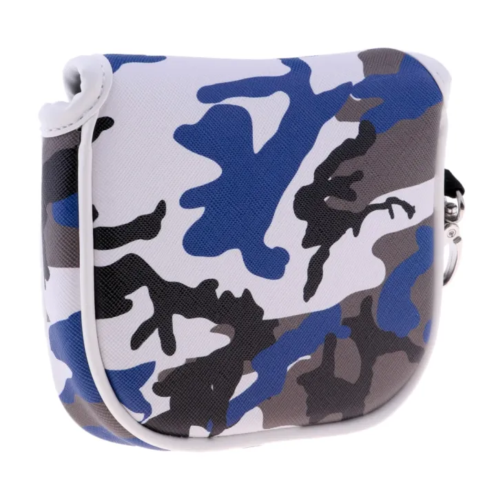 Golf Center Shaft Headcover Mallet Putter Head Cover With Cool ...