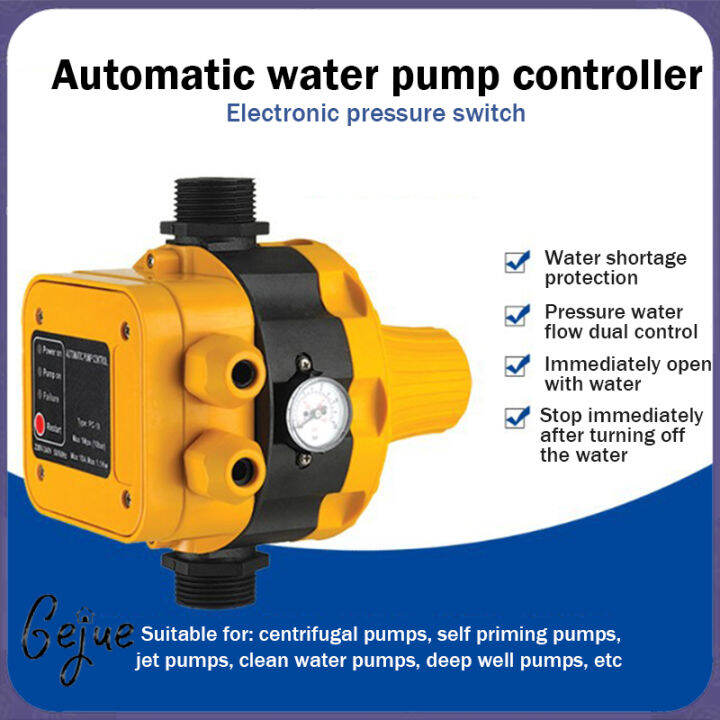 【3-Year Warranty】Automatic Water Pump Control Booster Flow Pressure Electronic Controller Full ...