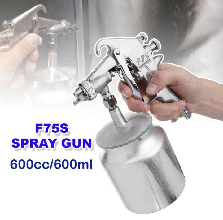 YUKIDO JAPAN F75 S Spray Gun Semprotan Cat Tabung Bawah F75S 750 cc ...