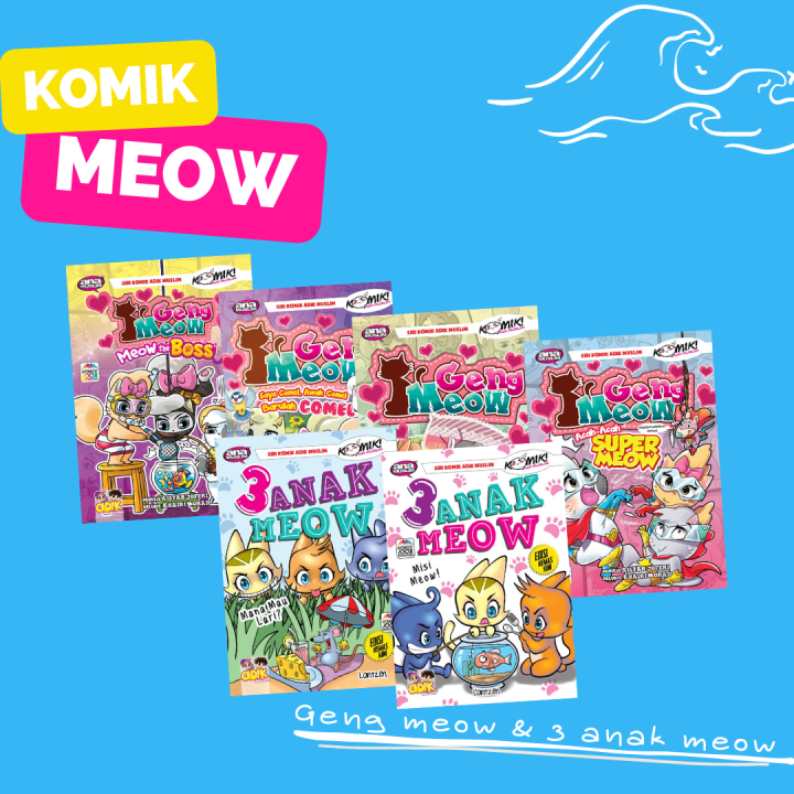Komik GENG MEOW | MEOW THE BOSS | SUPER MEOW [Komik kucing | Komik ...