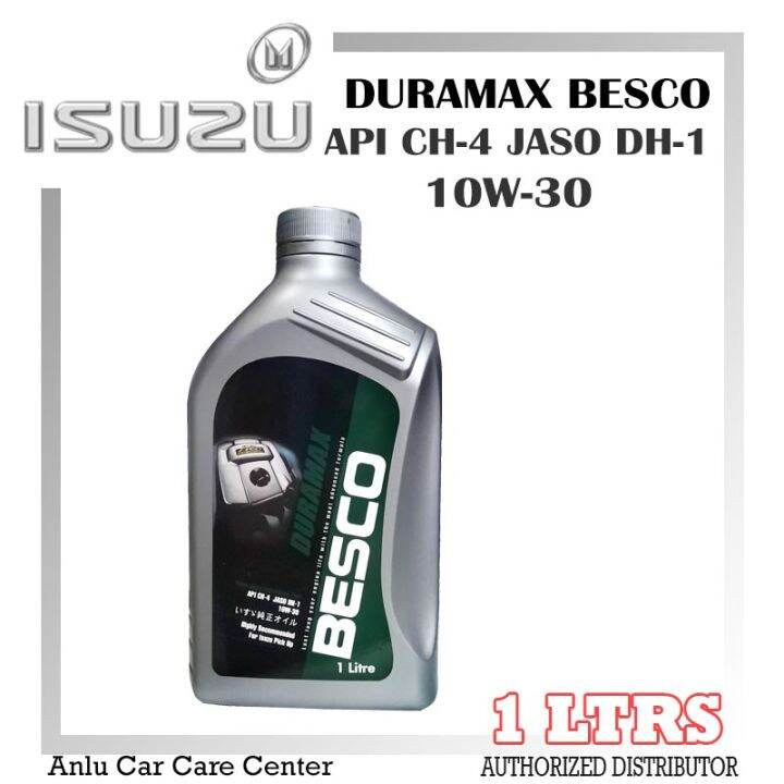 BESCO Duramax Genuine Isuzu Engine Oil 10W-30 Synthetic Blend For ...
