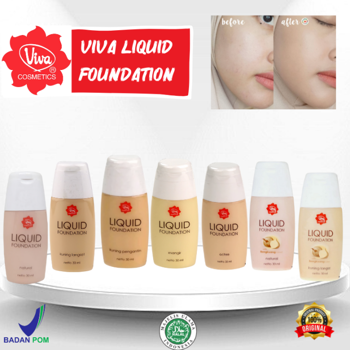 Viva Liquid Foundation 30ml | Lazada Indonesia
