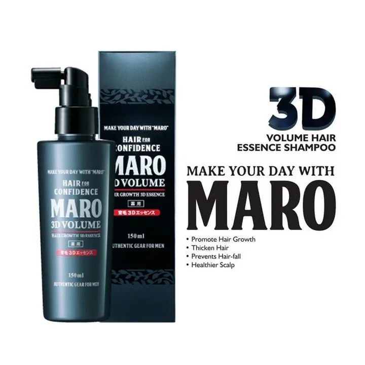 MARO - 3D Volume Hair Growth Essence (150ml) | Lazada