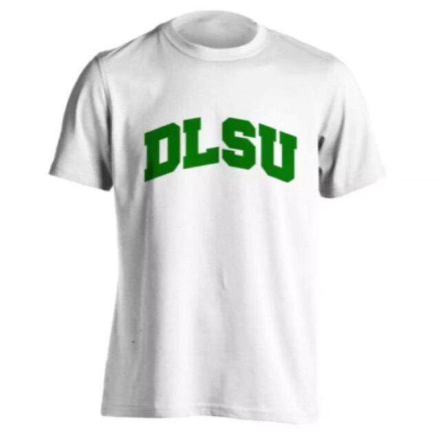 DLSU Shirt De La Salle University UAAP NCAA Shirt (White) | Lazada PH