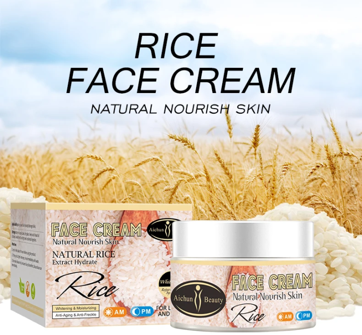 Aichun Beauty Rice Face Cream Whitening Brightening Moisturizing ...