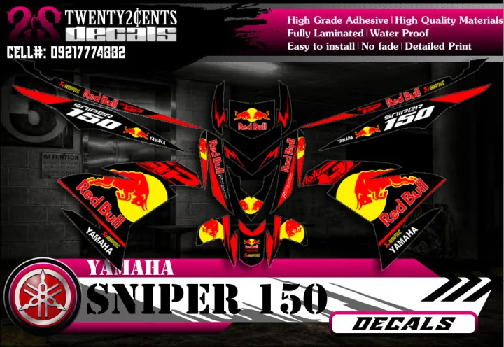 sniper 150 decals /sticker version 1 | Lazada PH