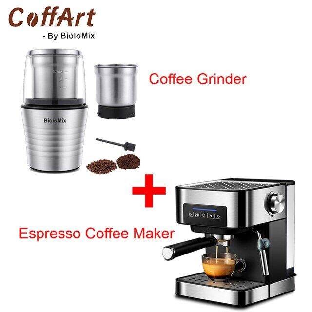 Coffart By Biolomix 20 Bar Italian Type Espresso Coffee Maker Machine ...