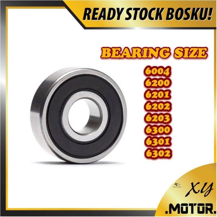 BEARING 6200 / 6201 / 6202 / 6203 / 6300 / 6301 / 6302 / 6004 MOTOR DEPAN BELAKANG SPROCKET ...