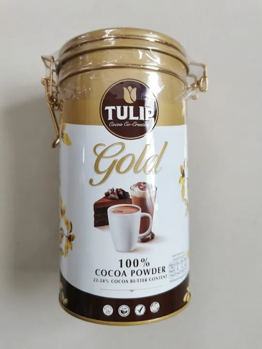 Tulip Gold 100% Cocoa Powder 400 g.exp 08/23 | Lazada.co.th