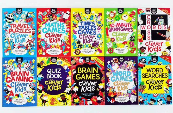 Puzzles and Brain Games for Clever Kids | Lazada