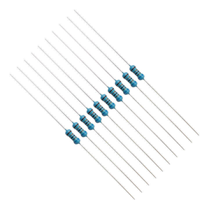 10pcs 5 band 680k ohms resistor 0.25w 1/4W Metal Film Resistor Kit 1% Resistor tech circuit ...