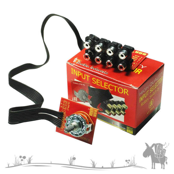 KIT TONE CONTROL INPUT AUDIO SELECTOR AUDIO SELECTOR ALPHA SELEKTOR TONE CONTROL BELL | Lazada ...