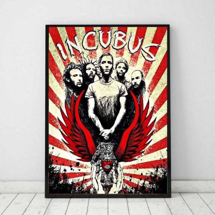 Incubus band retro wall poster A3 A4 A5 size | Lazada PH
