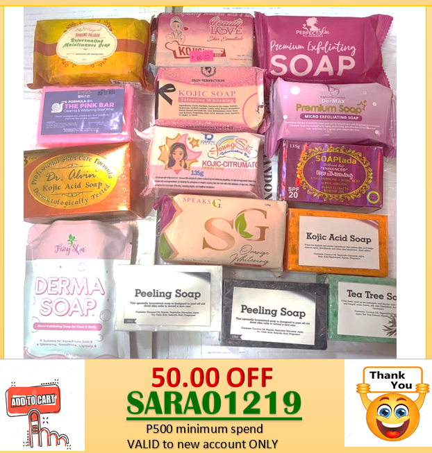 Assorted Trending Tiktok Soap with Freebies | Lazada PH