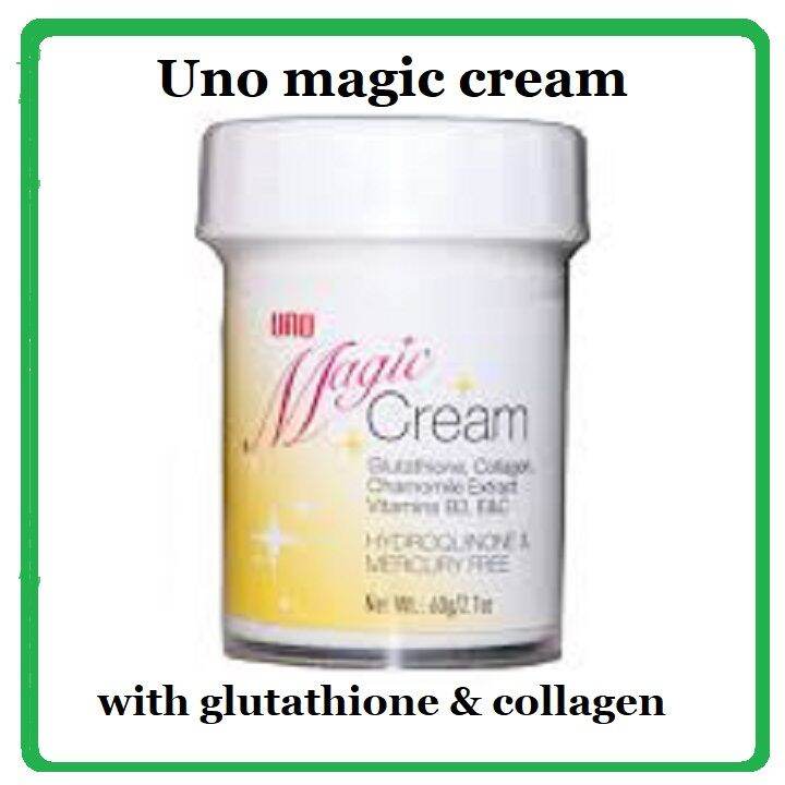 Magic Cream Glutathione, Collagen, Chamomile Extract, Vitamin B3 &E ...