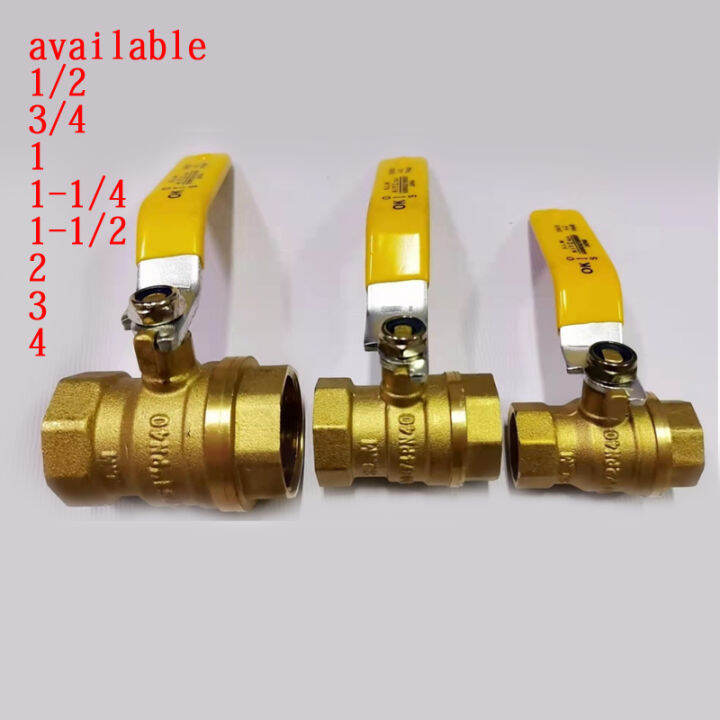 High quality Brass Ball Valve Heavy-duty 100% lead-free forged brass ...