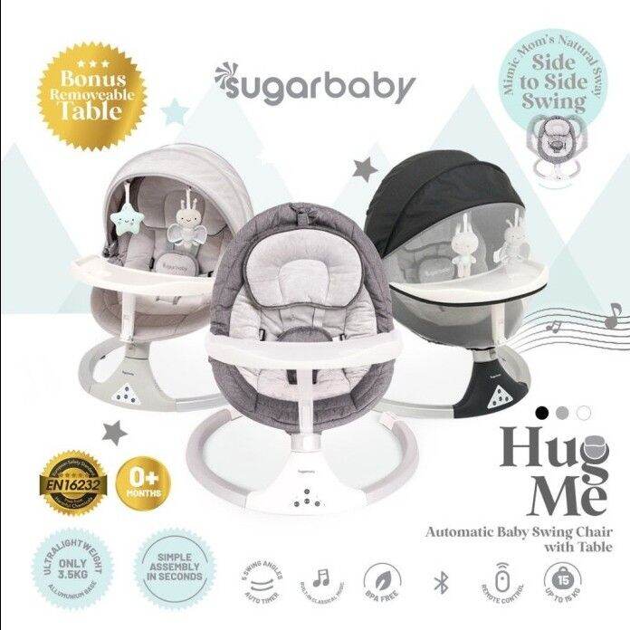 Sugar Baby Hug Me Automatic Baby Swing Bouncer | Lazada Indonesia