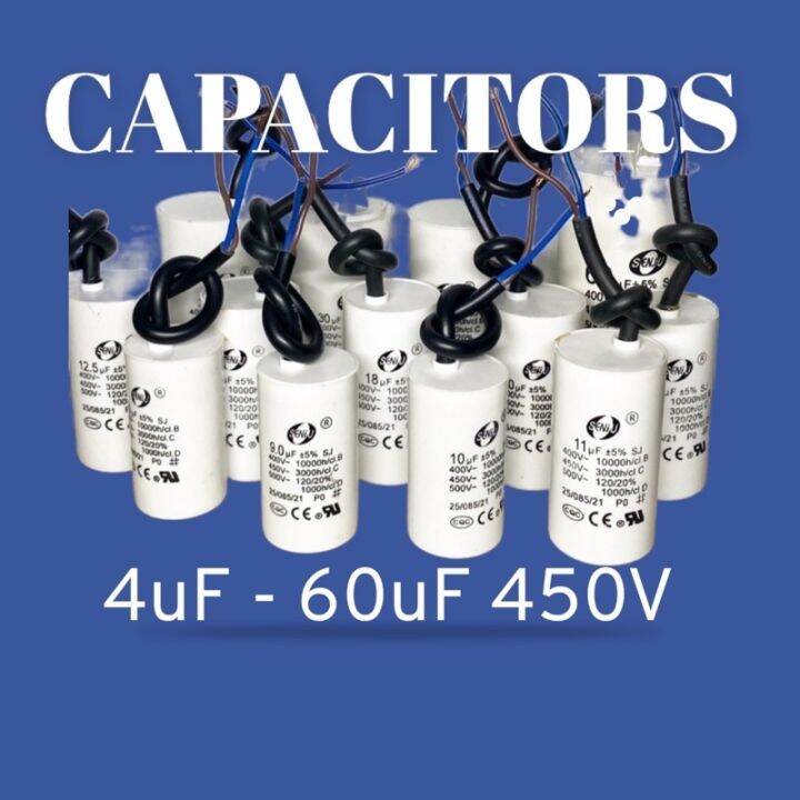 4uF to 60uF 450V WIRE TYPE Starting / Running Capacitor | Lazada PH