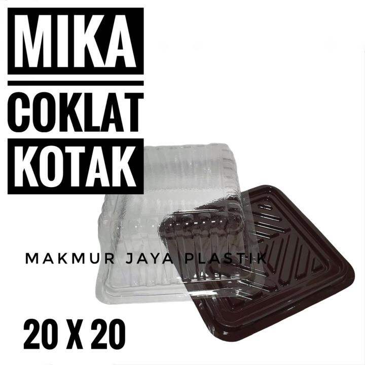 [ CT 20 KOTAK ] MIKA COKLAT TUMPENG MINI KOTAK | Lazada Indonesia