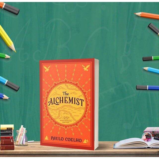 The Alchemist by Paulo Coelho Book Paper A5 Size Fiction for Young ...
