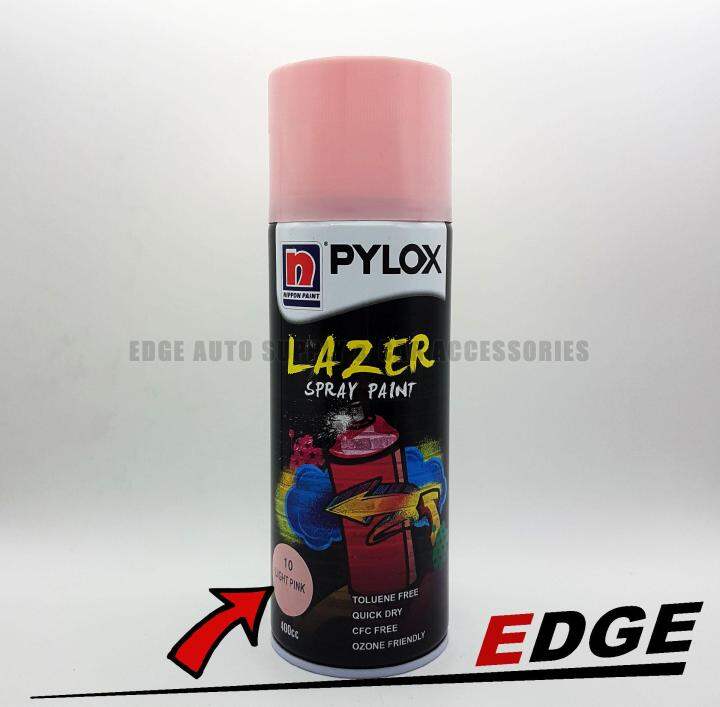 (#10 Light Pink) Pylox Lazer Spray Paint 400cc by Nippon Paint | Lazada PH