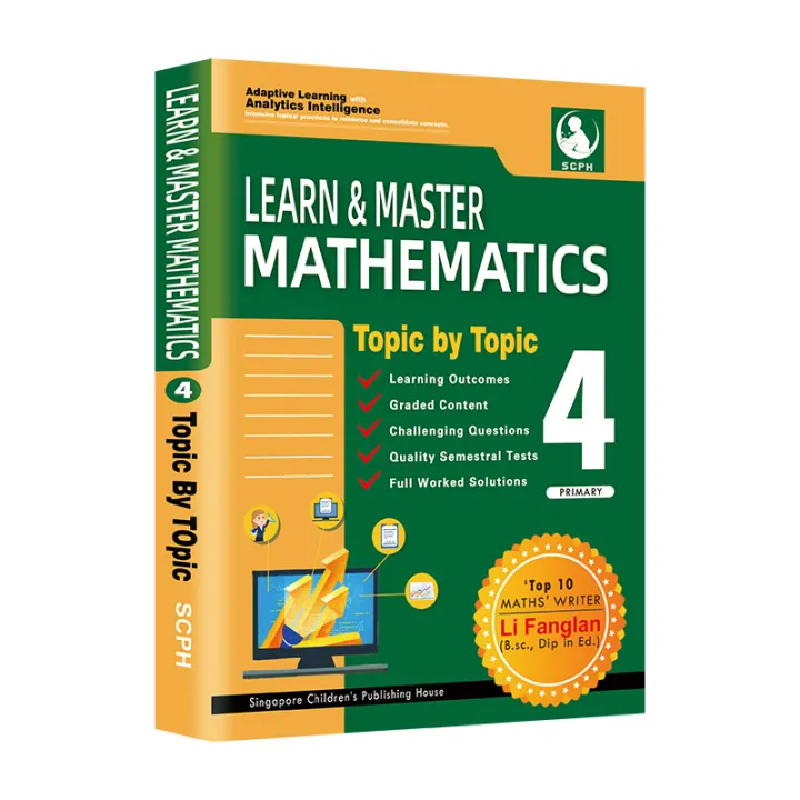 Singapore Learning and Master Mathematics Tiopic By Topic Priamry 4 | Lazada PH