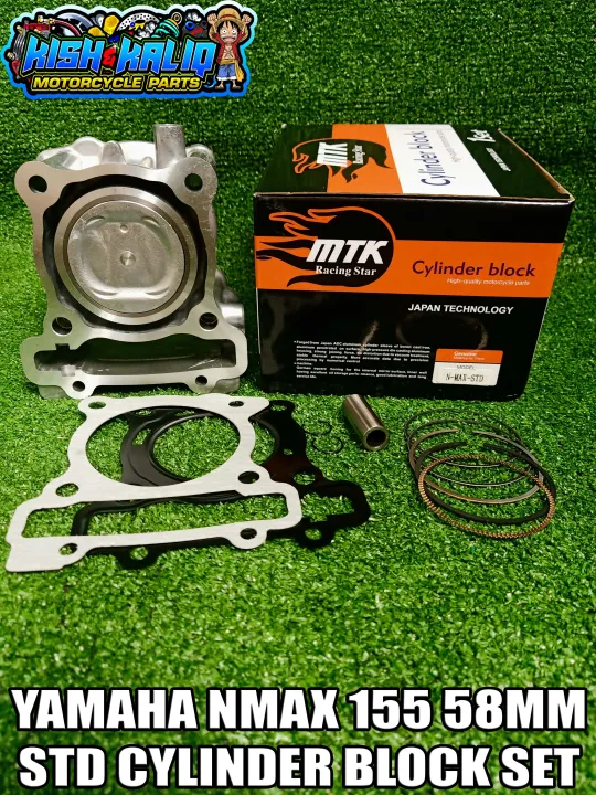 YAMAHA NMAX 155 58MM STANDARD CYLINDER BLOCK SET | Lazada PH