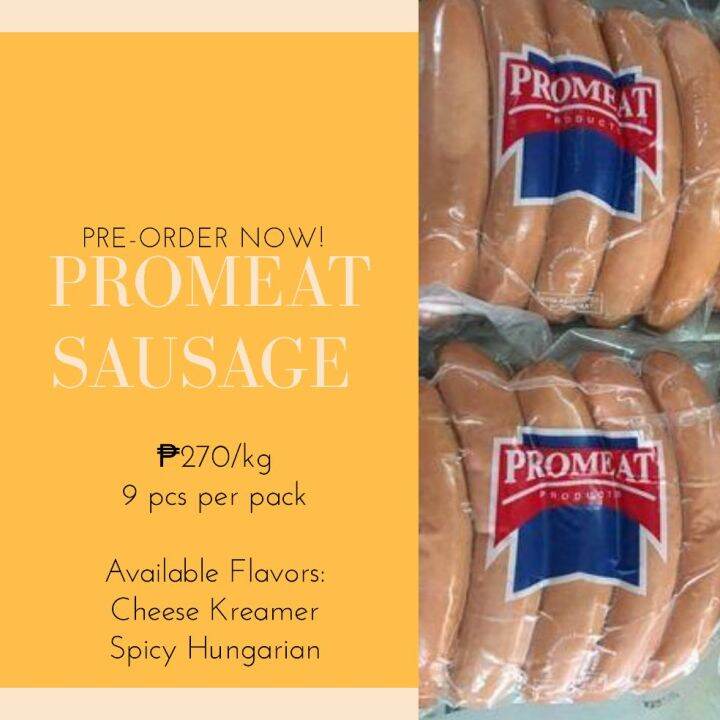 PROMEAT HUNGARIAN SAUSAGE | Lazada PH