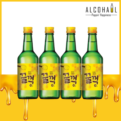 【BUNDLE 4】【 Korean 】Bohae Honey Soju 360ml | Lazada Singapore