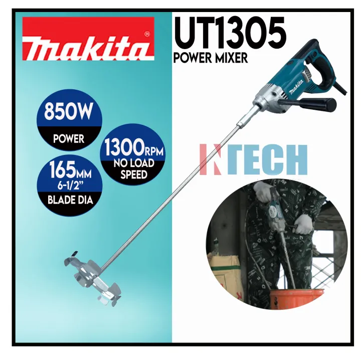 MAKITA UT1305 POWER MIXER 165mm ( 6-1/2" ) | Lazada