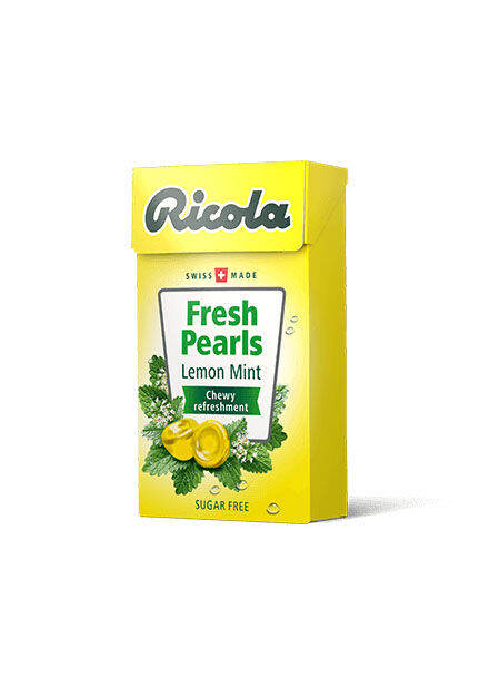 RICOLA Fresh Pearls Lemon Mint 25g | Lazada