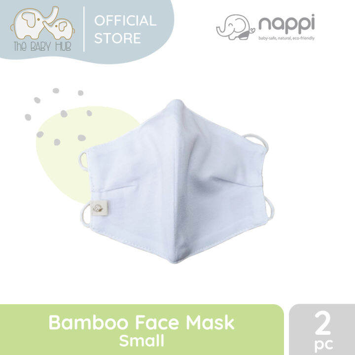 Nappi Baby Nano Zinc Bamboo Face Mask | Lazada PH