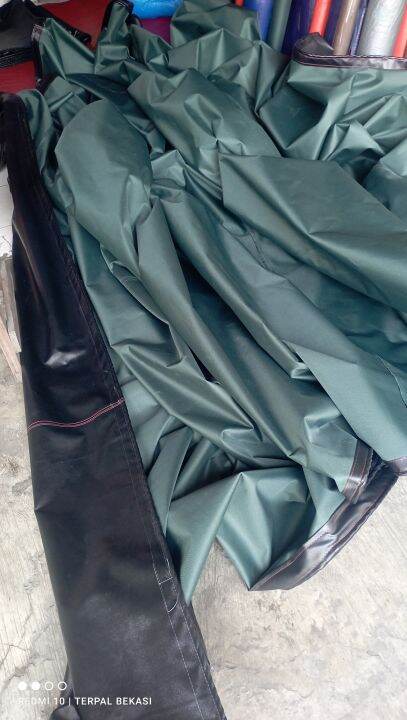 TERPAL KAIN ATAU TERPAL TNI UKURAN 200 X 150 TEBAL DAN KUAT | Lazada ...