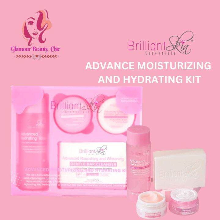 Brilliant Skin Advanced Moisturizing And Hydrating Kit Lazada Ph