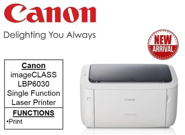 Canon imageClass LBP6030 Mono Laser Printer | Lazada