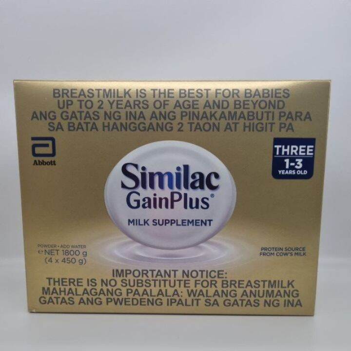 Similac Gain Two 1.8kg (6-12mos) | Lazada PH