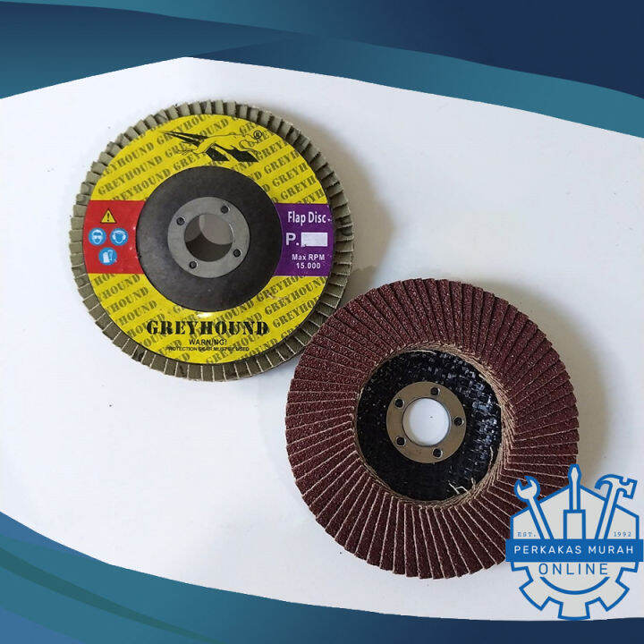 Amplas Susun Gerinda Flap Disc 4 Inch Aluminium Oxide Red / Merah ...