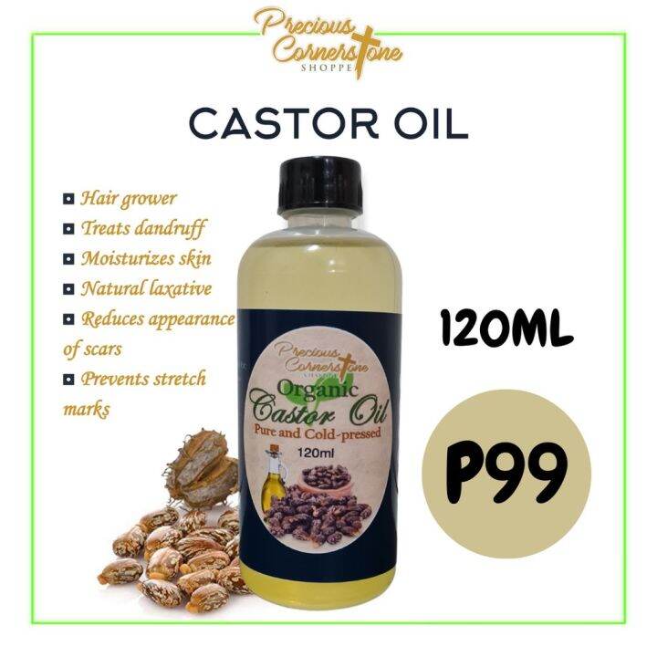 PCS CASTOR OIL 100 PURE COLD PRESSED 120ml vaseline | Lazada PH