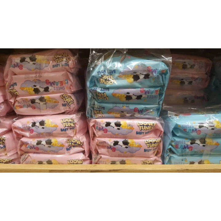 𝐑𝐄𝐀𝐃𝐘-𝐒𝐓𝐎𝐂𝐊- LOONEY TUNES WET TISSUES / BABY WIPES TISSUE / LOONEY ...