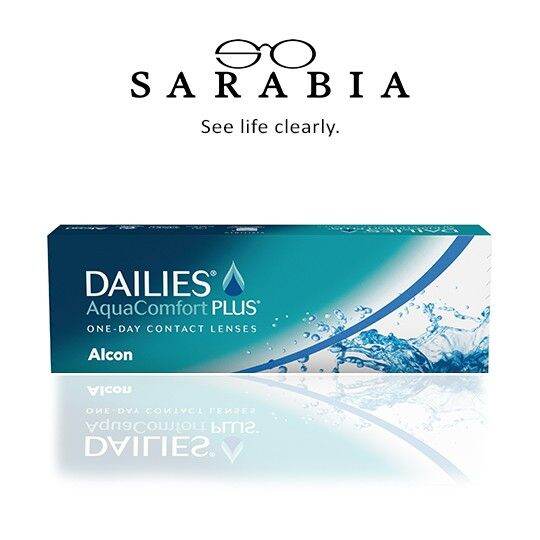 Alcon Dailies Aqua Comfort Plus Contact Lens (Grade +6.00 to + 8.00 ...