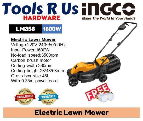 INGCO Electric Lawn Mower LM385 | Lazada PH