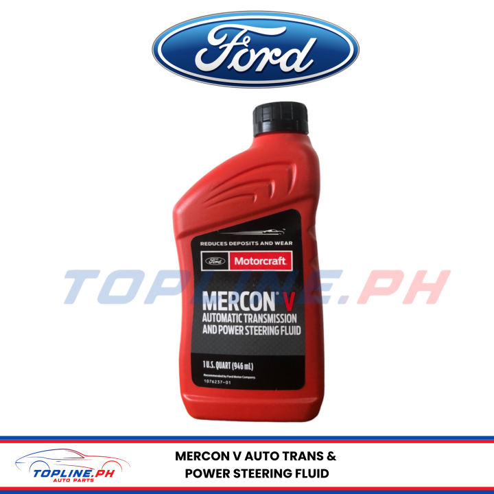 Mercon V Ford Motorcraft Automatic Transmission & Power Steering Fluid ...