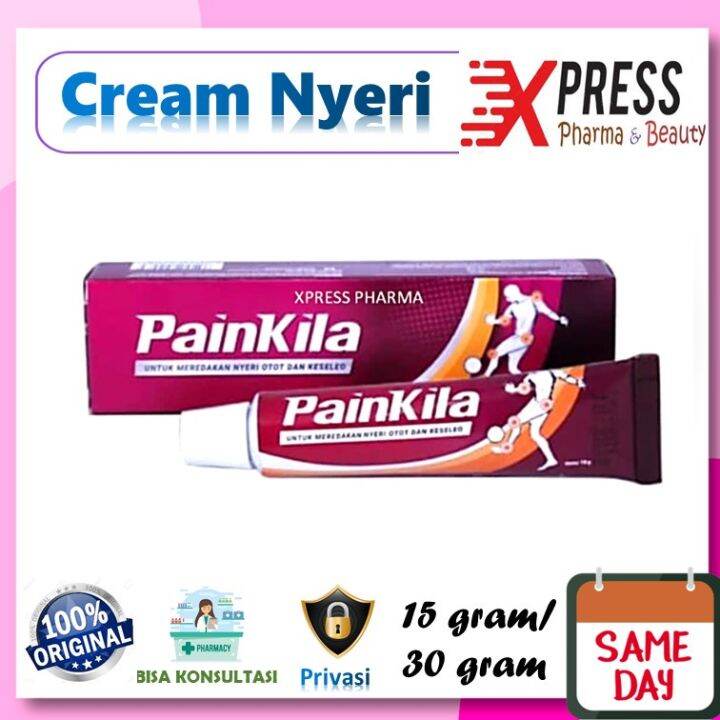 ⚡XPRESS⚡ Painkila 30 g Salep Krim Pain Kila | Lazada Indonesia