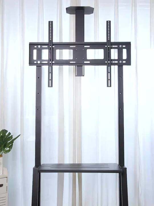Universal TV stand movable floor standing rotary cart all-in-one ...
