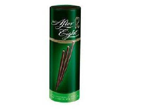 Nestle After Eight Dark Chocolate White Mint Flavoured Sticks Straws ...